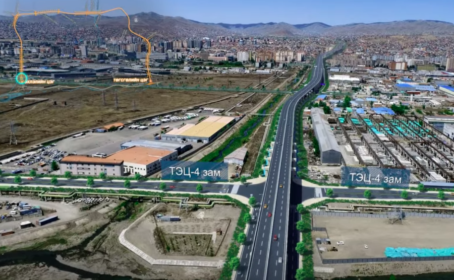 Шинэ тойрог авто зам төслийн нэгдүгээр тойрог зам 22 26 км үргэлжилнэ